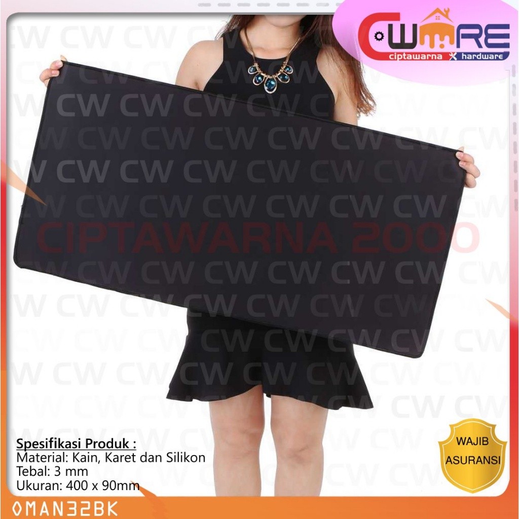 Jual Gaming Mouse Pad Polos 400 x 900 mm Mouse Meja Kantor Besar - BDB ...