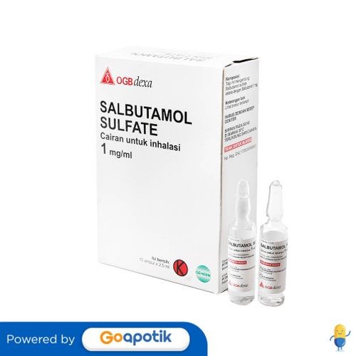 Jual Salbutamol Sulfate Ogb Dexa Medica 1mg/Ml Inhalasi 2.5 Ml Box 10 ...