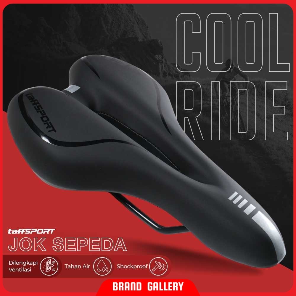 Jual TaffSPORT Jok Sadel Sepeda Bike Saddle Silicone Gel Cushion ...