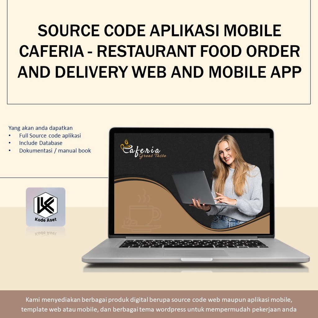 Jual SOURCE CODE APLIKASI MOBILE CAFERIA - RESTAURANT FOOD ORDER AND DELIVERY WEB AND MOBILE APP ...