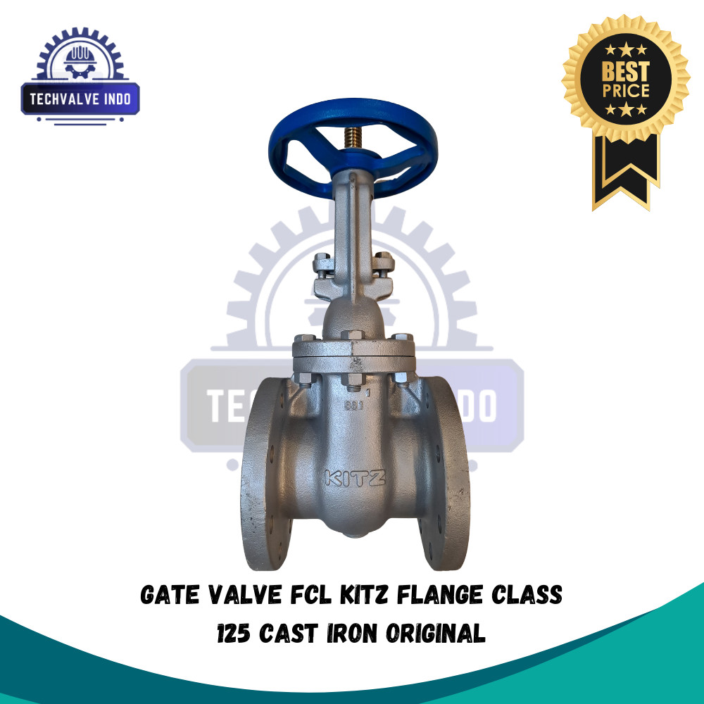 Jual GATE VALVE FCL KITZ 4" INCH 125 CAST IRON ORIGINAL | Shopee Indonesia