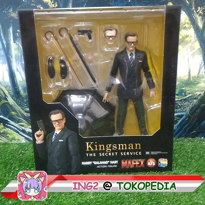 Jual RARE! Mafex 073 Kingsman Harry Galahad Hart Figure, Not SHF/Figma ...