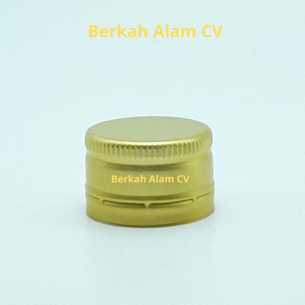 Jual Tutup Alumunium Polos Neck 28 mm / Tutup Packaging / Tutup ...