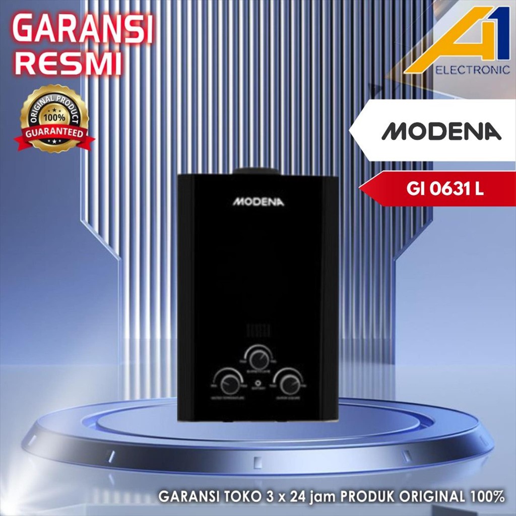 Jual Modena Water Heater GI 0631 L / GI-0631L / GI0631L , INSTANT GAS ...