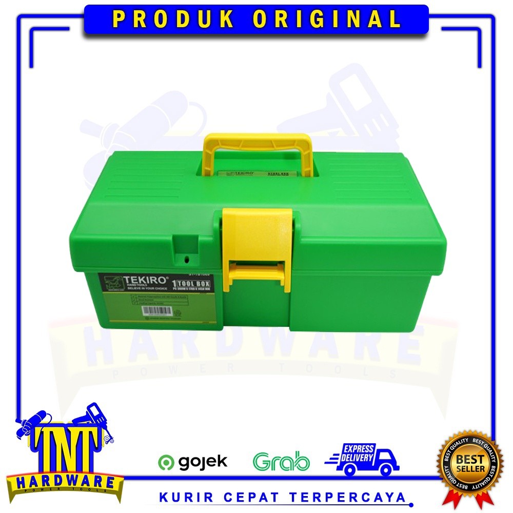 Jual TEKIRO TOOL BOX PLASTIK TB 901 (0201) /TOOL BOX 1 SUSUN PLASTIK | Shopee Indonesia
