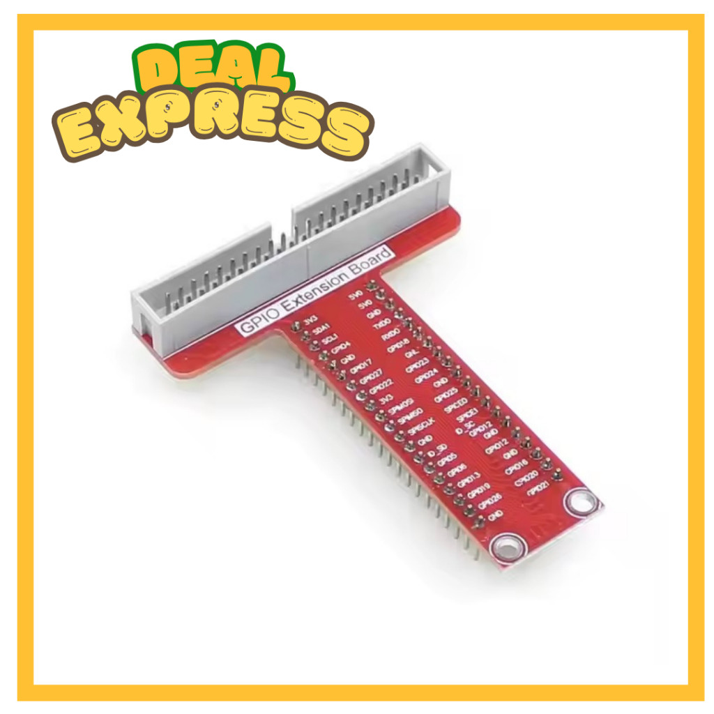 Jual Raspberry Pi 40pin GPIO Extension Board Type-T for Raspi 3 model B ...