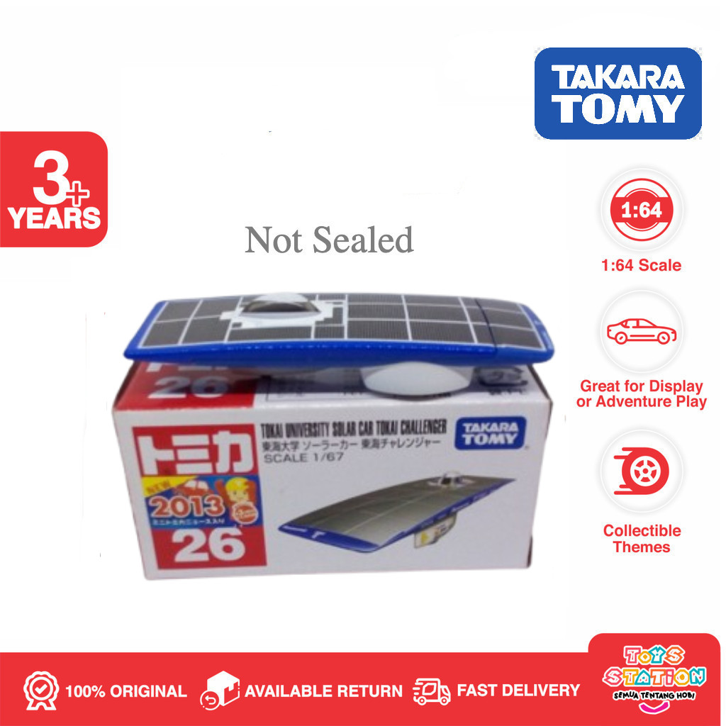 Jual Tomica 1/67 Tokai University Solar Car Tokal Challenger ...