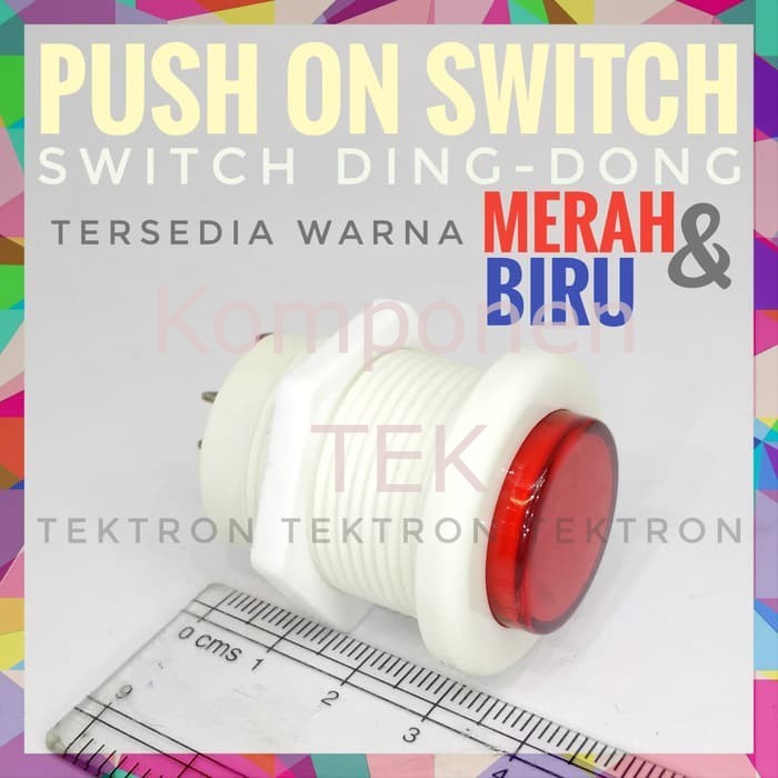 Jual SWITCH DINGDONG, ding dong, besar, tombol karcis parkir antrian ...