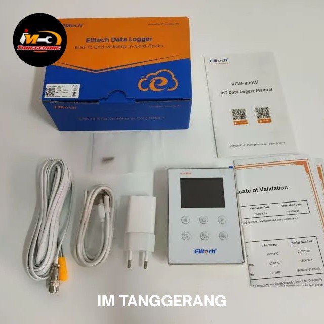 Jual Elitech RCW-800 Wi Fi Temperature & Humidity Data Logger WiFi ...