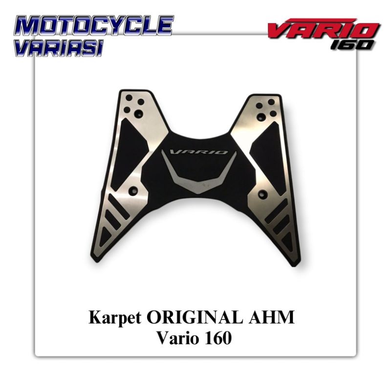 Jual Karpet Vario 160 Original AHM Karpet Pijakan Kaki Vario 160 Original Honda aksesoris motor ...