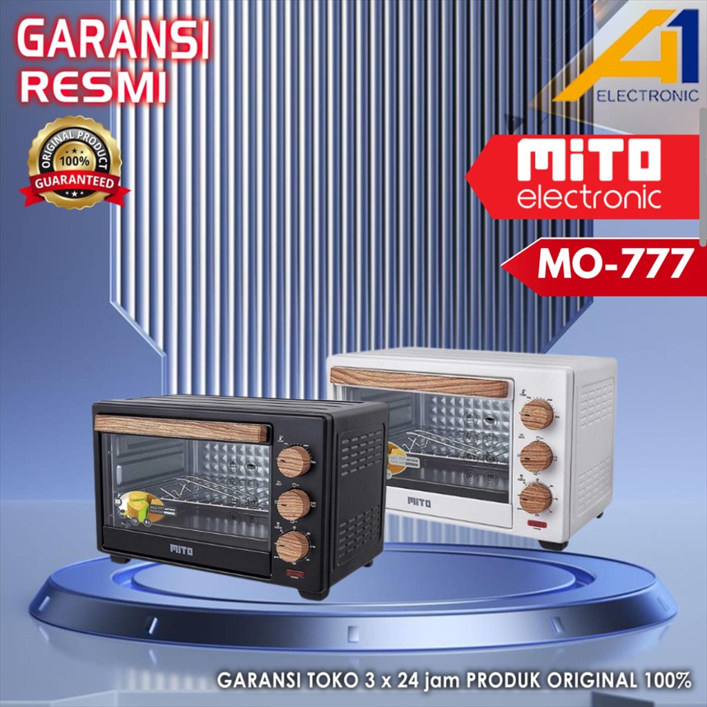 Jual MITO Oven Listrik MO-777 / MO777 HIT Wood Series 22 L Original ...