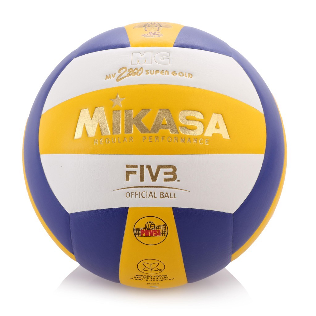 Jual MIKASA VOLLEY BALL MV 2200 SUPER GOLD | Shopee Indonesia