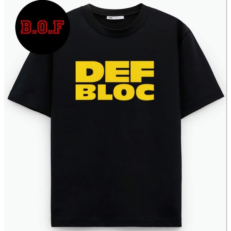 Jual TSHIRT DEF BLOC | live tour 2024 | lemitd edition Tshirt | Cotton Combad Bahan Cotton ...