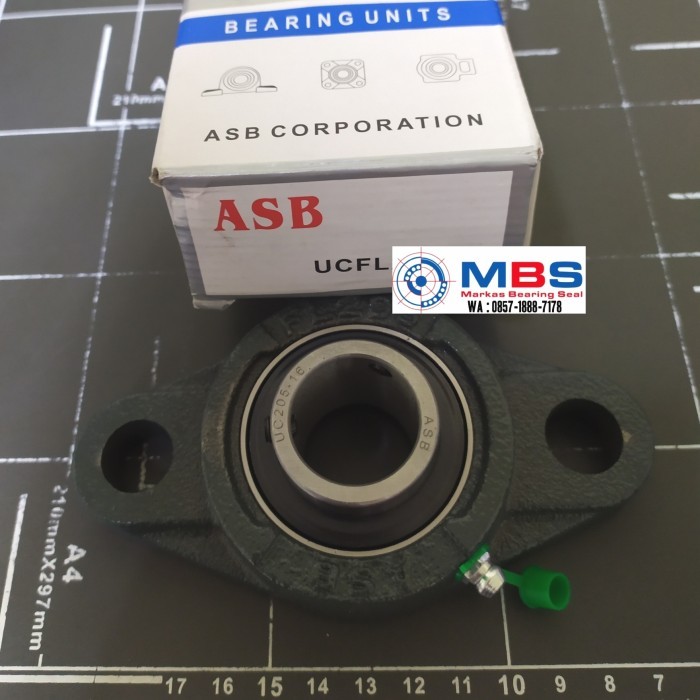 Jual JUAL BEARING PILLOW BLOCK UCFL 204 AS 20 MM MERK ASB UCFL204 20 MILI BEST SELLER | Shopee ...