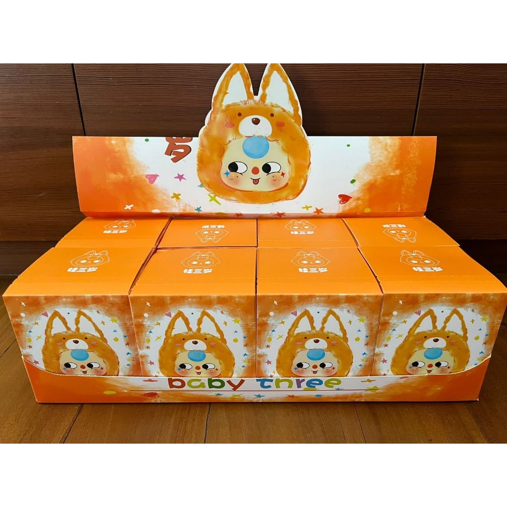 Jual Baby Three V1 Ready Original Baby Three Animal Series Plush Blind ...