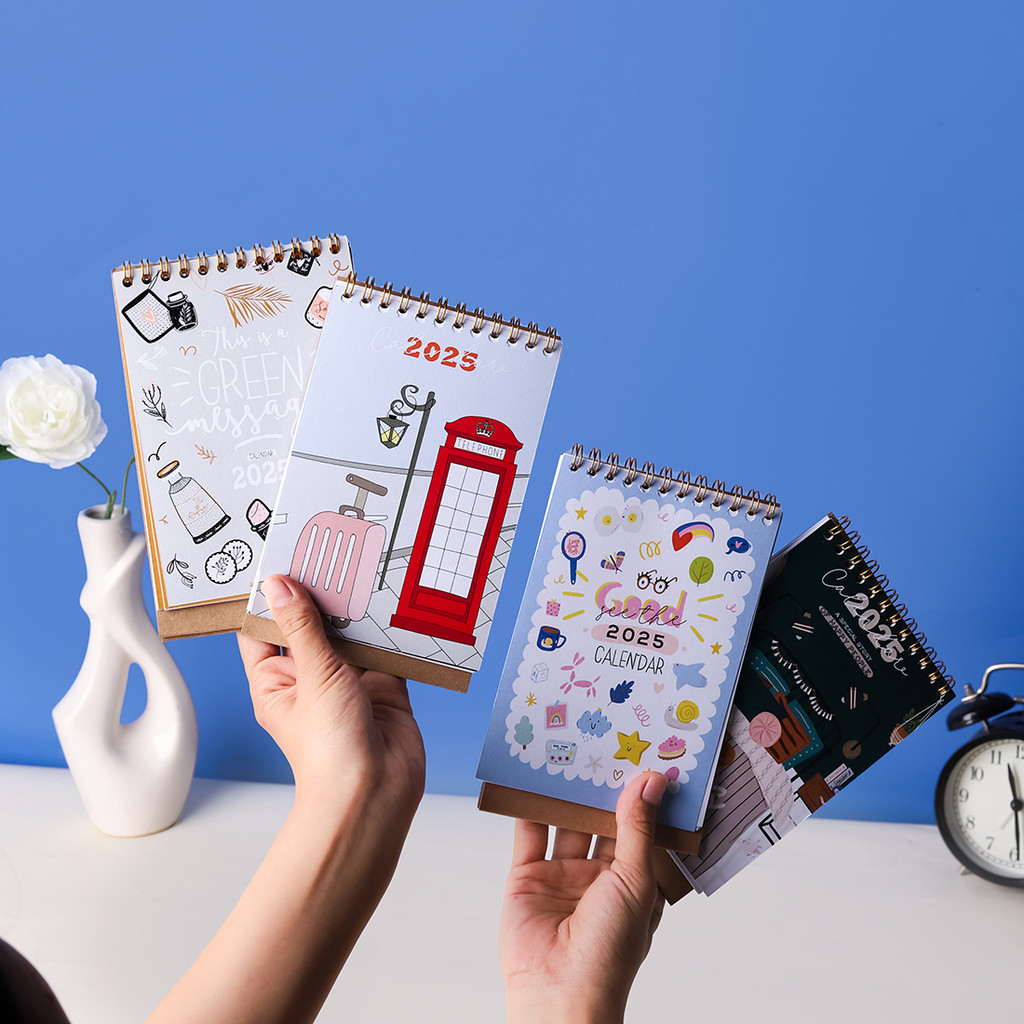 Jual Calendar Meja A6 2025 - Ukuran A6 - Kalender Meja Aesthetic ...