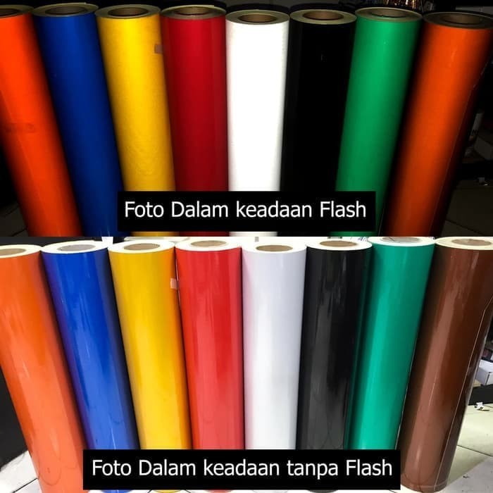 Jual Bahan Stiker Cutting Skotlet Reflektif Memantulkan Cahaya 1ROLL ...