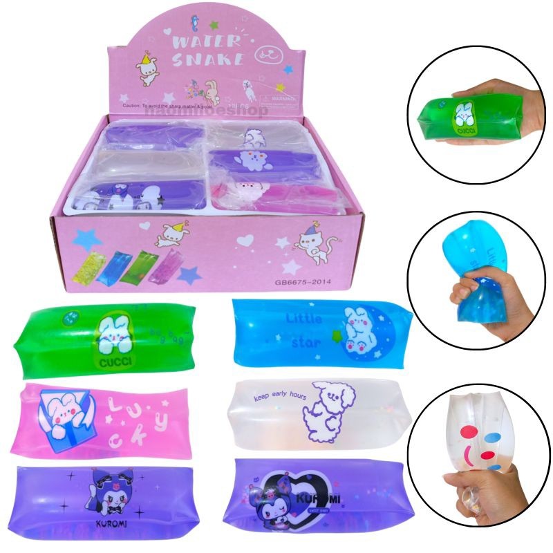 Jual DWAZ77H RHINO WATER SNAKE TOYS MAINAN JELLY MONSTER AIR catch the ...