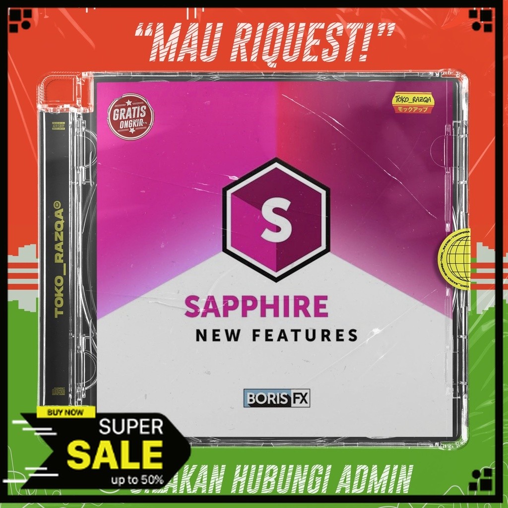 Jual BORIS FX SAPPHIRE 2021 - 2022 FOR AFTER EFFECTS / PREMIERE PRO / PHOTOSHOP / SONY VEGAS ...