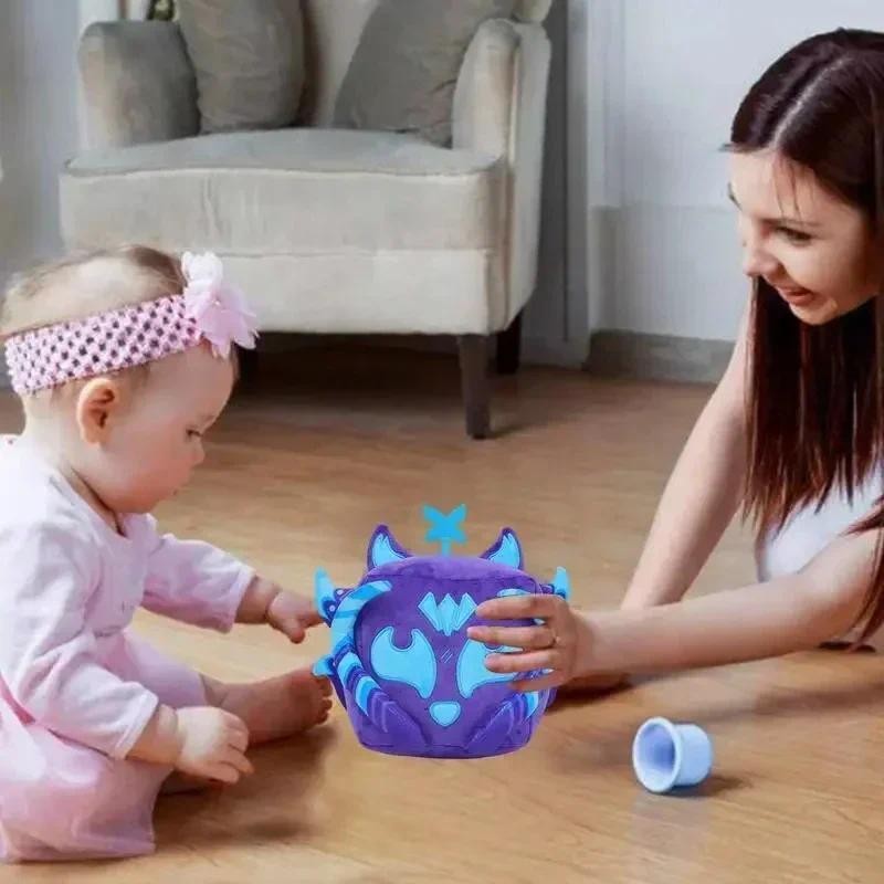 Jual Blox Fruits Plush Toy Sound Sand Barrier Leopard Kitssune Fruit ...