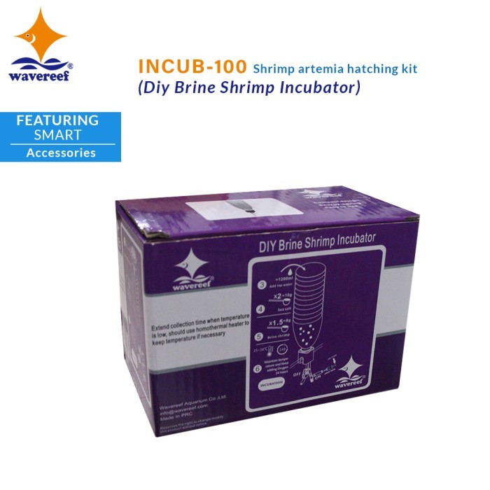 Jual INCUB-100 Shrimp artemia hatching kit (Diy Brine Shrimp Incubator ...