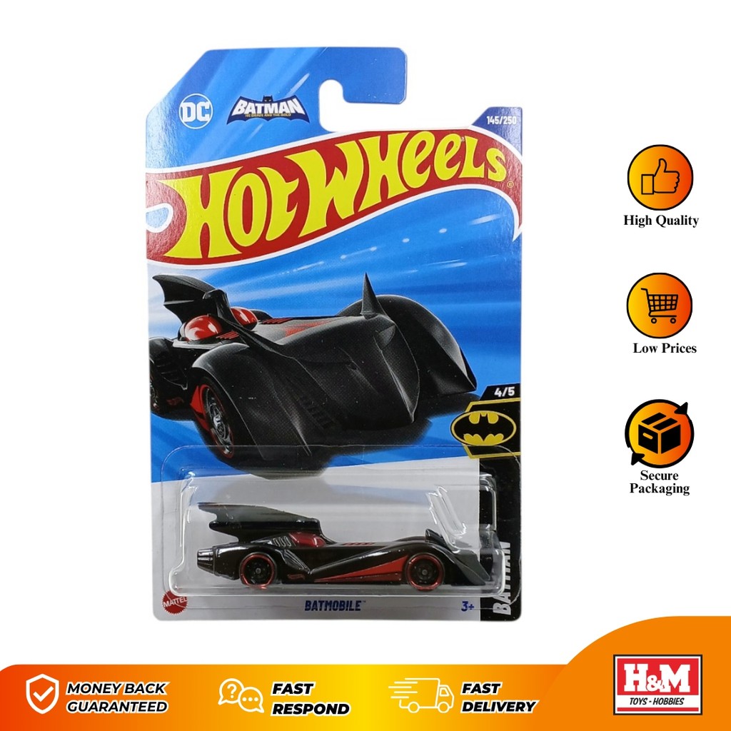Jual Hot Wheels Batman Batmobile - G 2025 | Shopee Indonesia