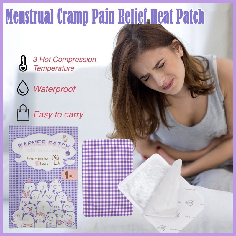 Jual 5PCS Menstrual Cramp Pain Relief Heat Patch Patch Pemanas Nyeri ...