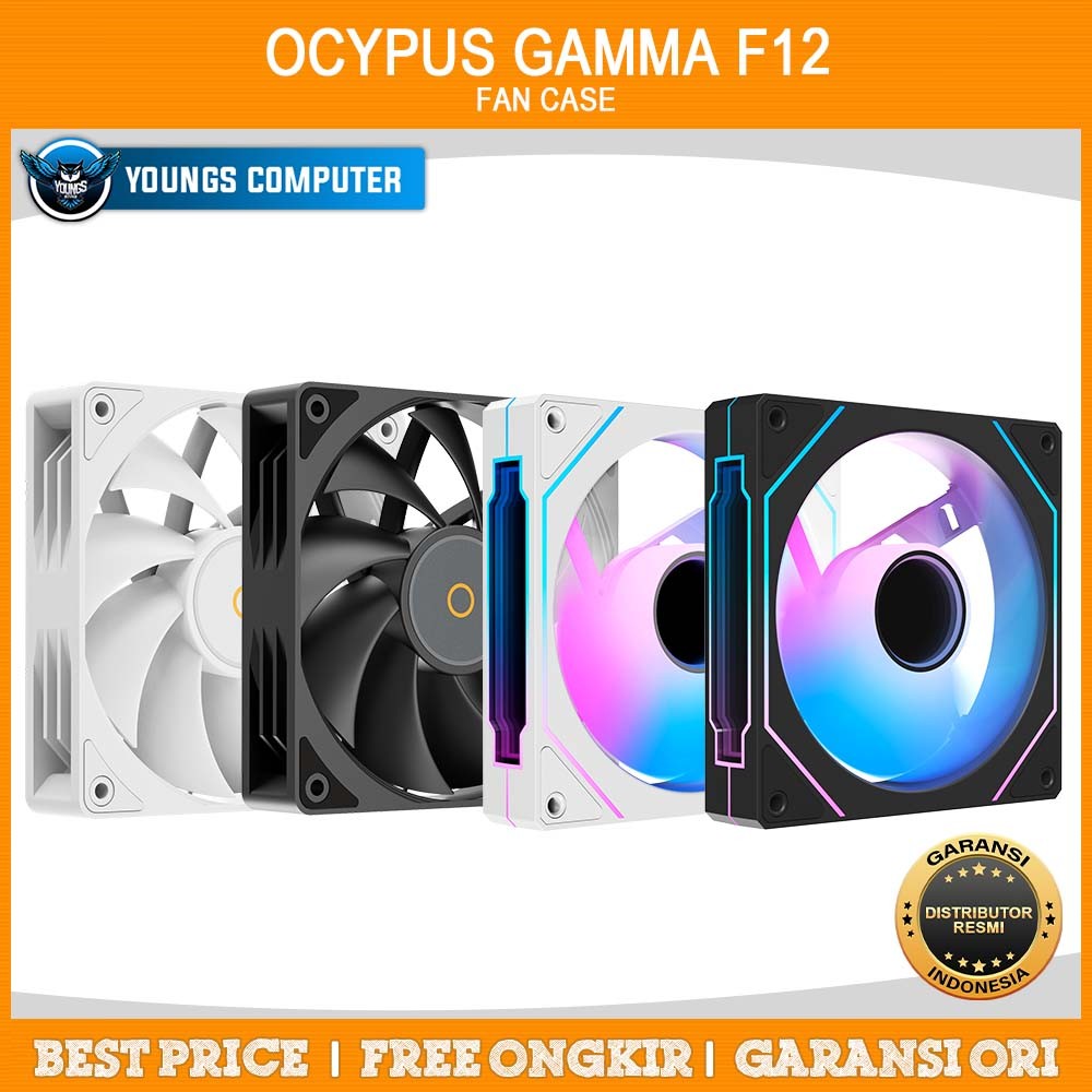 Jual OCYPUS GAMMA F12 ARGB Forward Reverse Non ARGB Quite 12cm Cooling ...