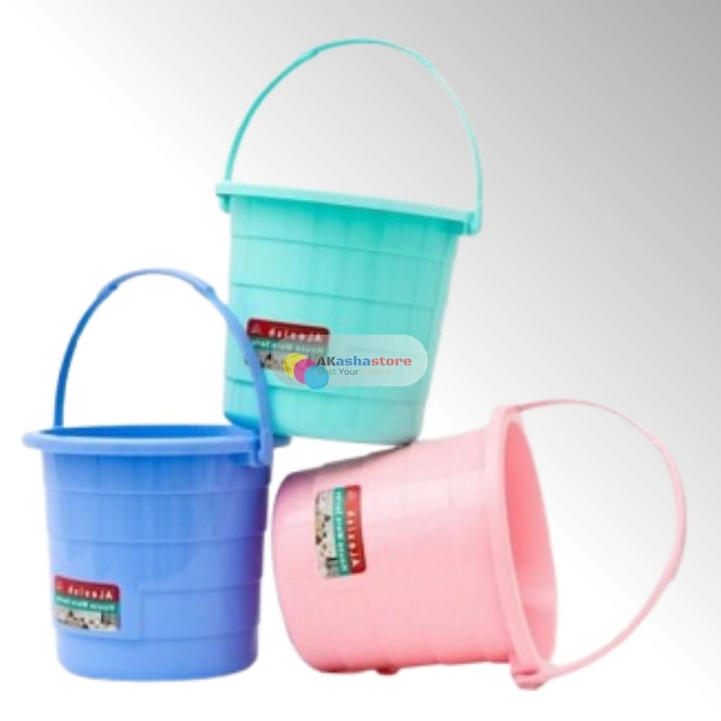 Jual Ember Plastik Aesthetic Kamar Mandi Kecil 1.5 Liter Soft Color ...