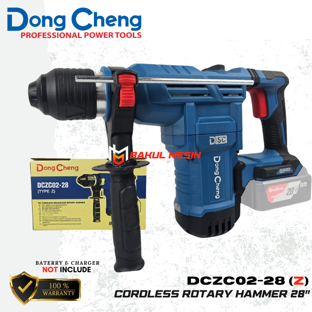 Jual Mesin Bor Beton SDS plus Cordless Brushless Rotary Hammer ...