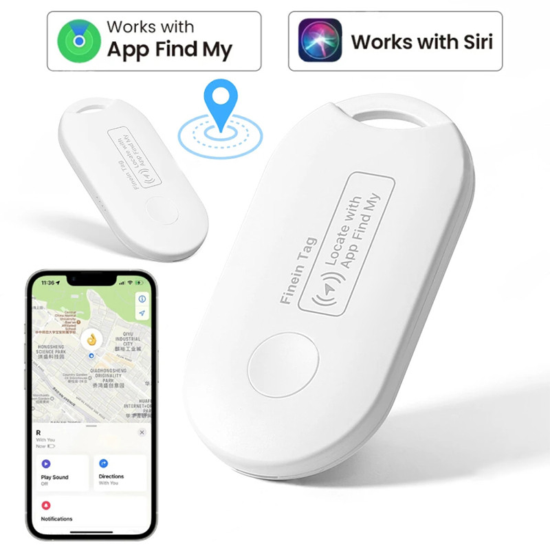 Jual Smart Tag Global Locator GPS Tracker Works with iOS Apple Find My ...