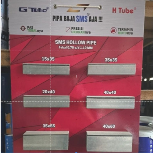 Jual HOLO BESI PIPA KOTAK GALVANIS ECERAN PER METER UKURAN 2X4 4X4 4X6 ...