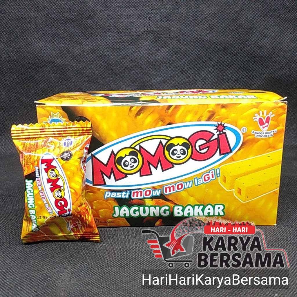 Jual MAKANAN RINGAN MOMOGI JAGUNG BAKAR ISI 20'S X 5GR - PER BOX ...