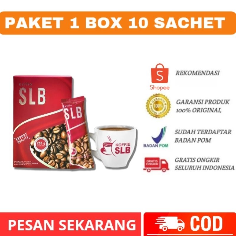 Jual SLB 1 BOX ISI 10 SACHET ORIGINAL | Shopee Indonesia