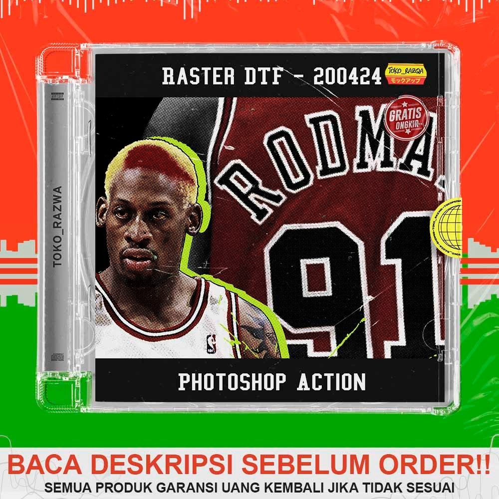 Jual Photoshop Action - Raster DTF V.2 - 200424 | Shopee Indonesia