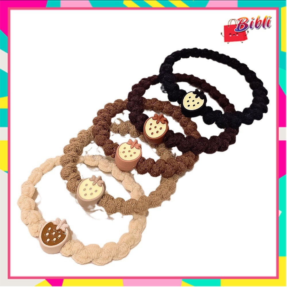 Jual Ikat Rambut Kunciran Japanese Style Motif Strawberry 1203 | Shopee ...