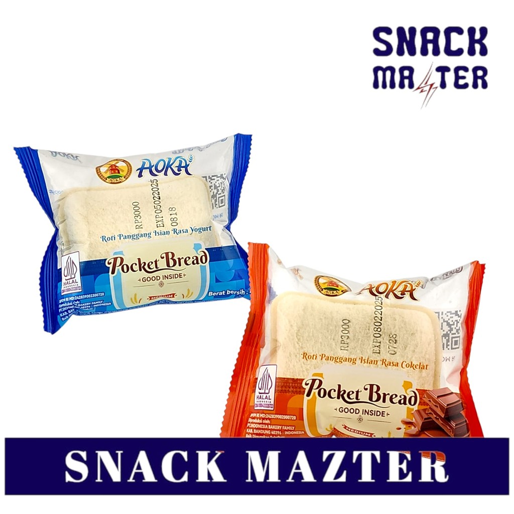 Jual Aoka Roti Panggang Pocket - Netto 45gr | Shopee Indonesia