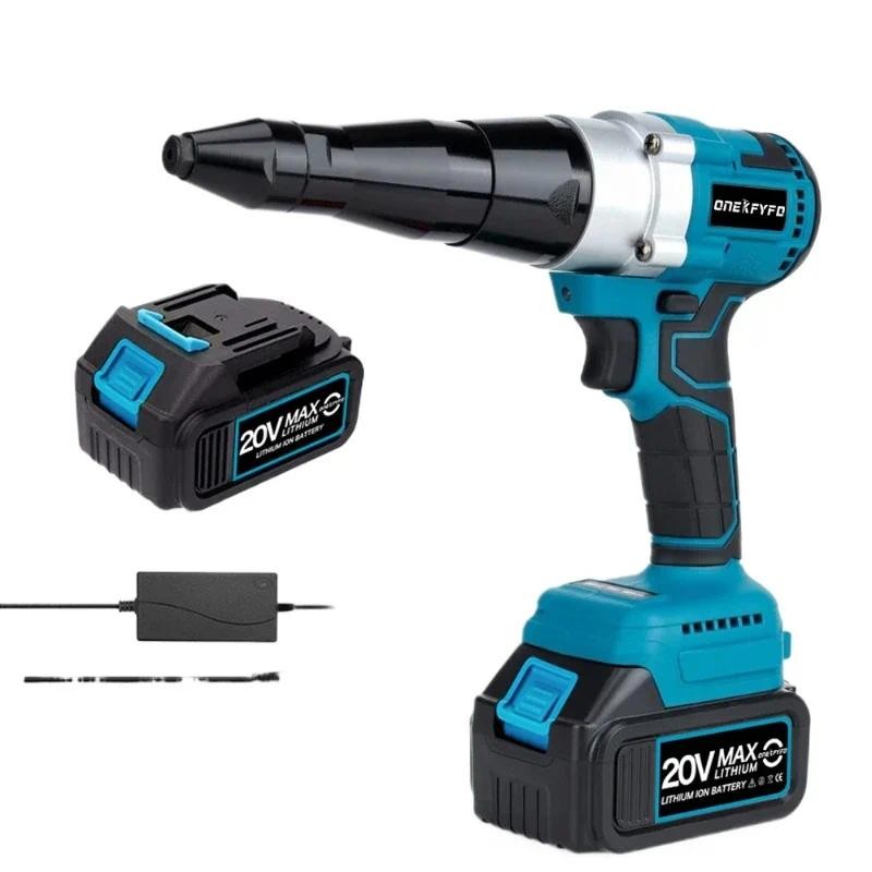 Jual Electric 18V Brushless Rivet Gun Cordless Rivet Nut Gun Automatic ...