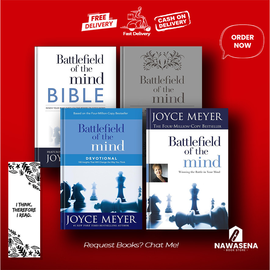 Jual Battlefield of the Mind (3 books) by Joyce Meyer (English ...