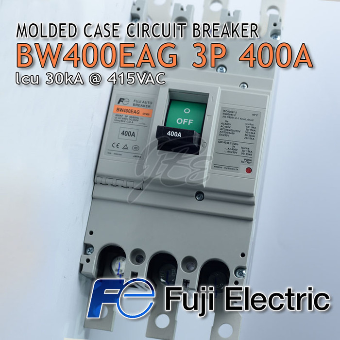 Jual CIRCUIT BREAKER MCCB FUJI BW400EAG 3P 300A 350A 400A | Shopee ...
