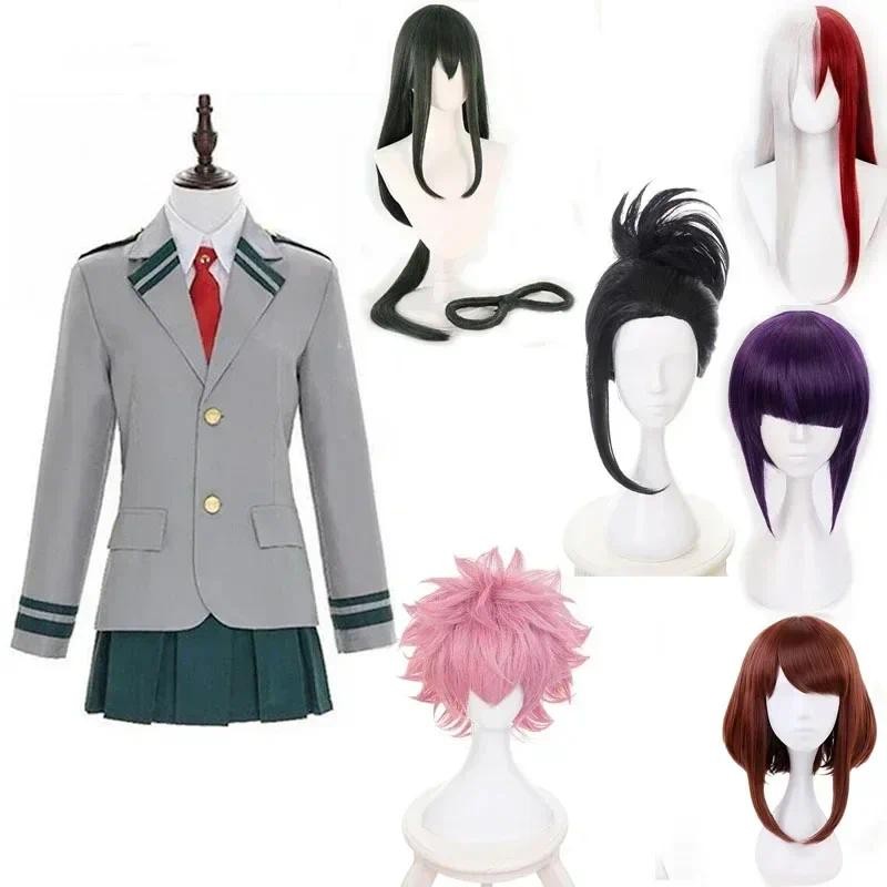 Jual Boku no Hero Academia OCHACO URARAKA Asui Tsuyu Cosplay Costume My ...