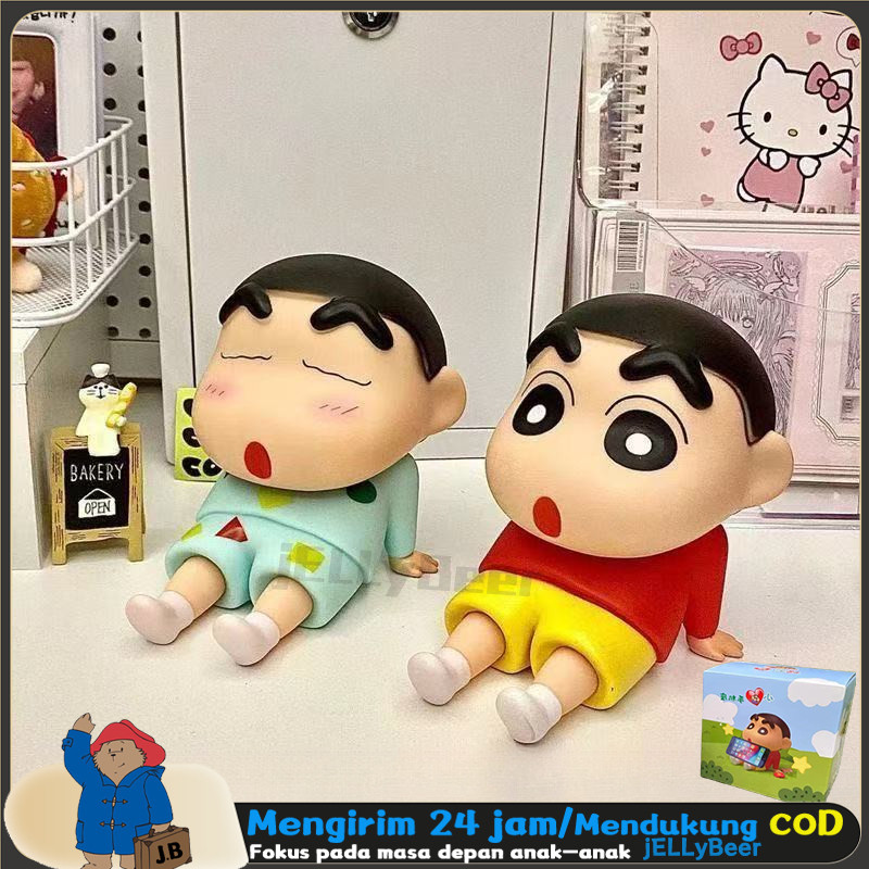 Jual Crayon Shin-chan Phone Holder Anti Slip Ornamen Desktop Meja Lucu ...
