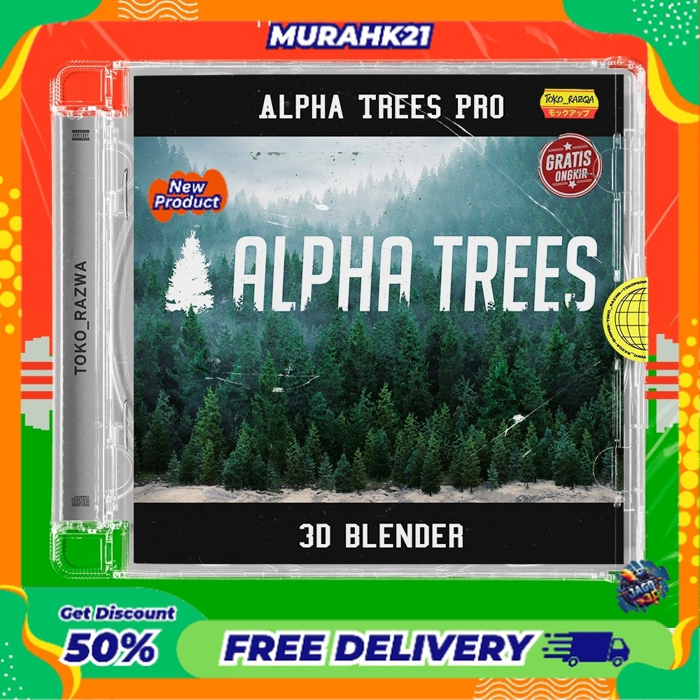 Jual 3D Blender - Alpha Trees Pro V2 + Library + Scatpack - 160325 NEW ...