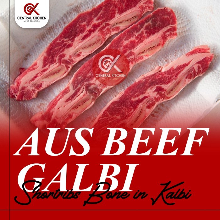 Jual Daging Iga Sapi Impor AUS Beef Shortribs Bone In Kalbi Galbi 500gr ...