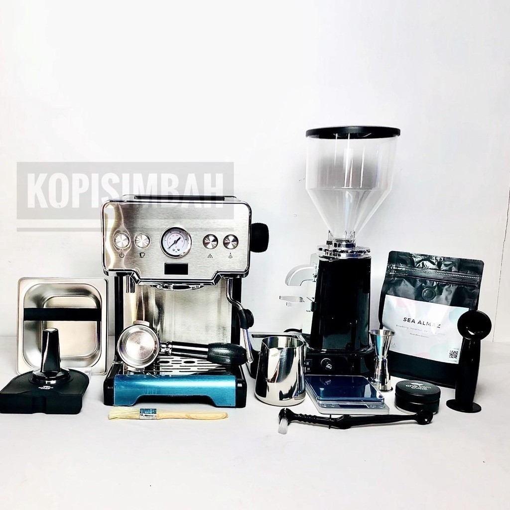 Jual Paket Cafe Mesin Kopi Espresso Gustino 675 / FCM3605 / Gemilai Dengan Espreso Coffee ...