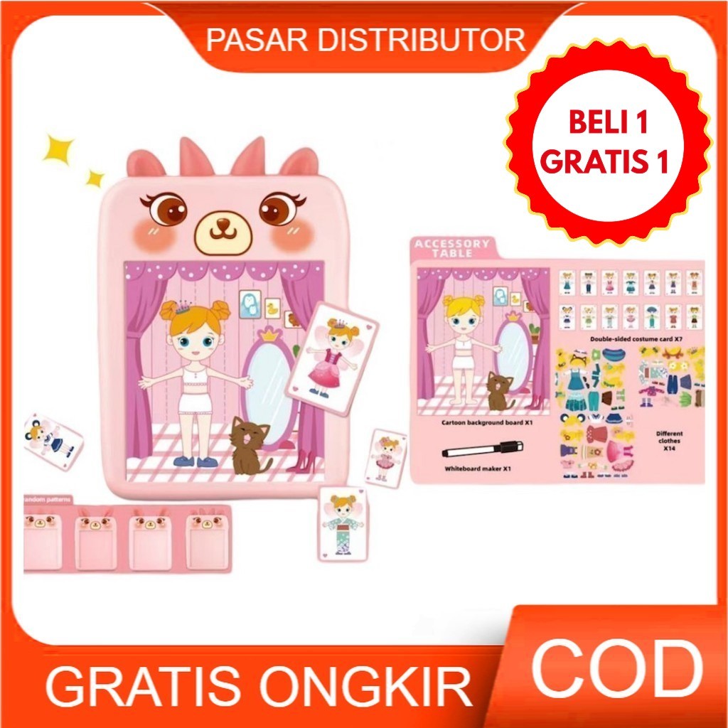 Jual Mainan Anak CHANGING SERIES MAGNETIC PLAY A395 Mainan Anak ...