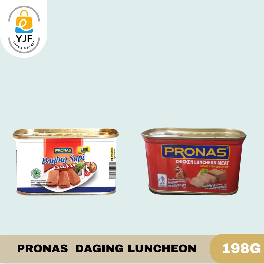 Jual Pronas Daging Luncheon / Daging Blok / Daging Sapi Luncheon ...