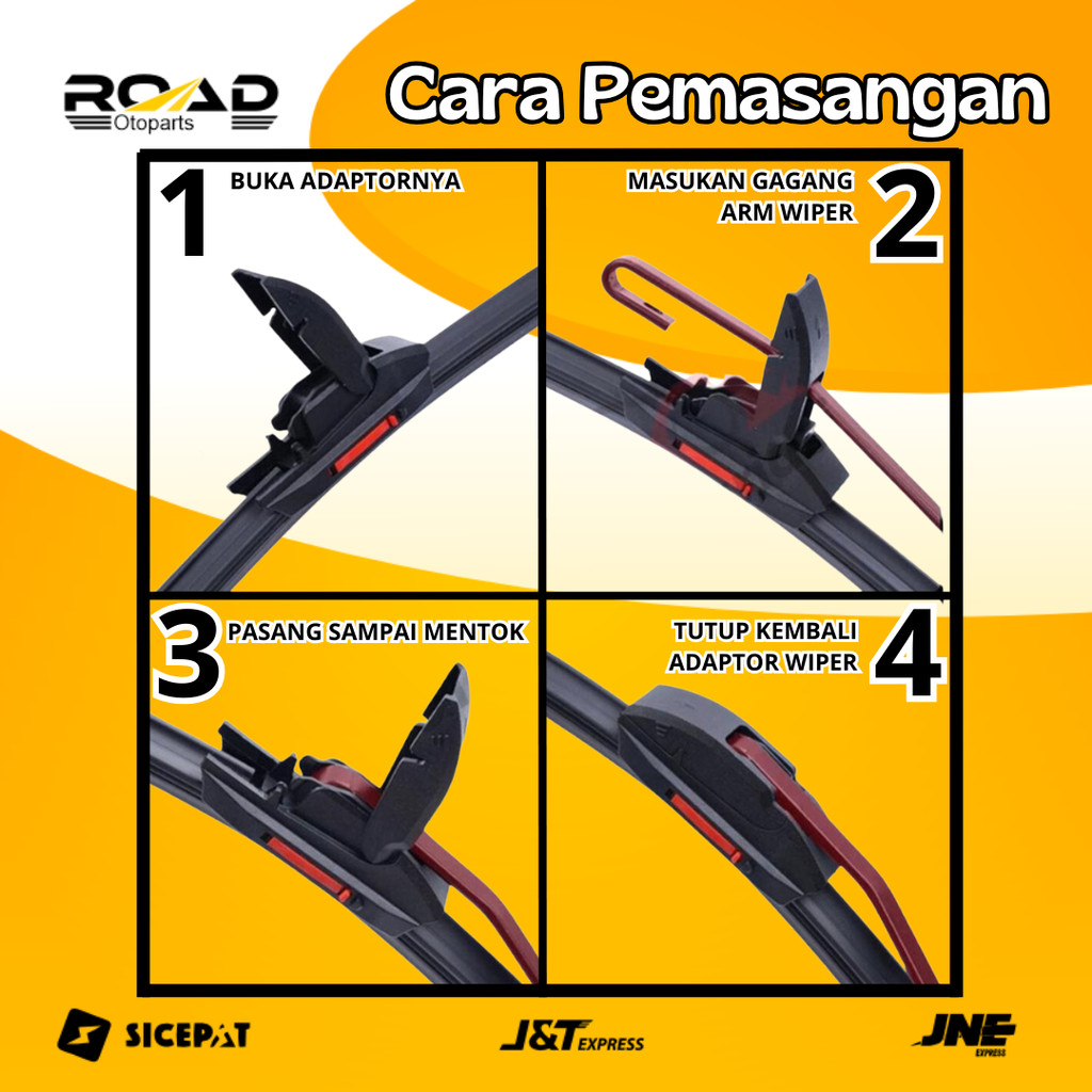 Jual Wiper Quad Karet 4 Lapis Karet Toyota Kijang Innova / All New Innova / Reborn / Zenix ...