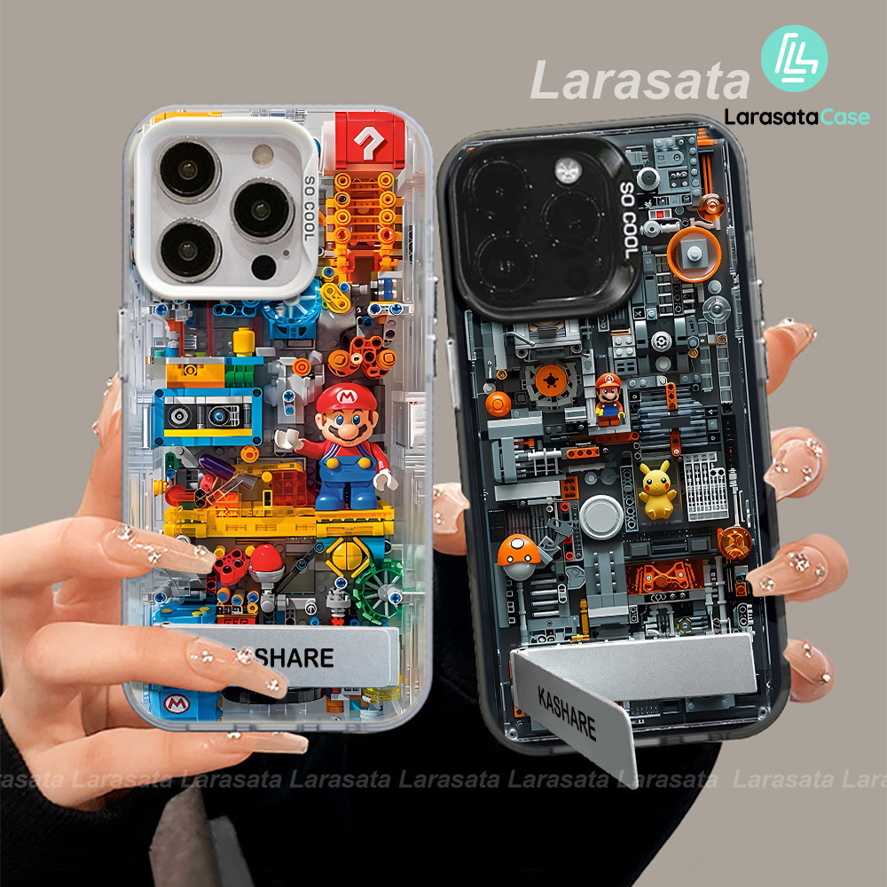 Jual Casing ponsel anti jatuh Mario kartun modis untuk pria Case untuk ...