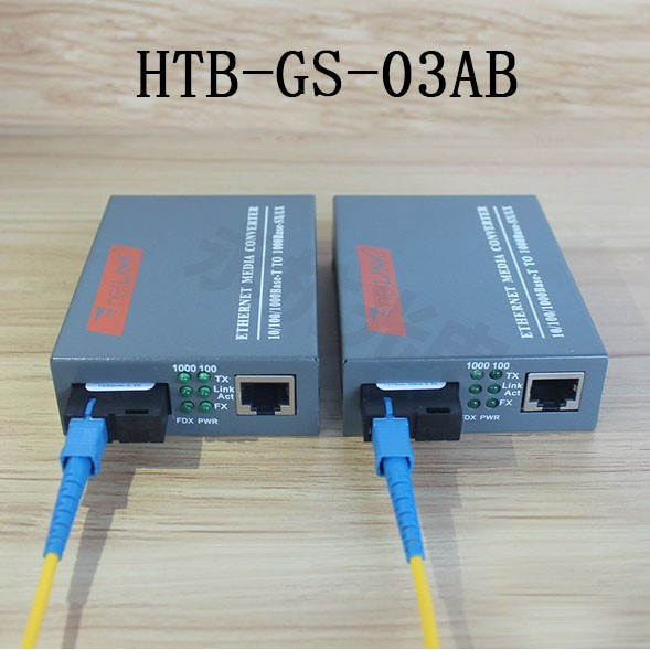 Jual HTB FO Gigabit Fiber Optik 10 100 1000mpbs A+B Single Mode ...